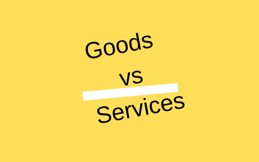 What is the distinction that makes a difference between goods and ...